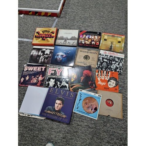 A small quantity of LP's to include George Harrison, ELO, Elvis etc