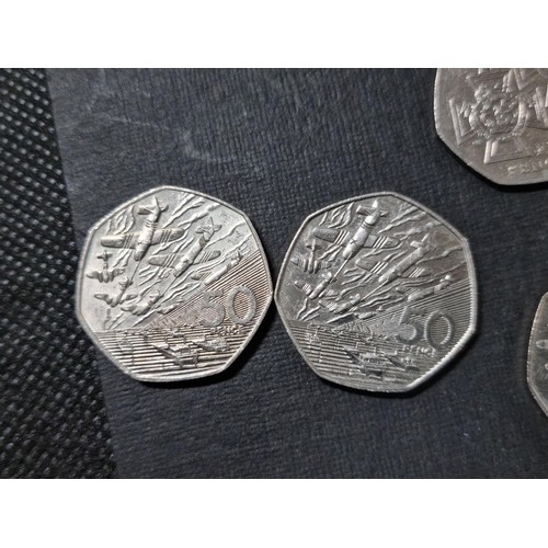 A good collection of 23x collectable 50 pence piece coins all with ...