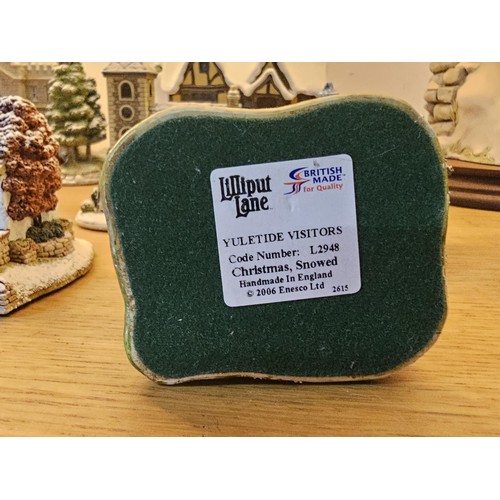 A collection of 11x Lilliput lane models to include a Inn, Eamount ...