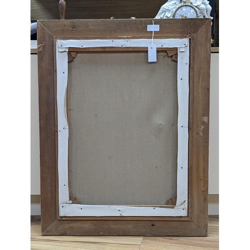 Henry James Neave (1911-1971), oil on canvas, Interior with the artists ...