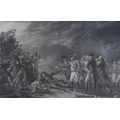 William Sharp after John Trumbull, line engraving, 'The Sortie made by ...