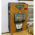 A Rotina mechanical slot machine, circa 1958 'Penny Slot Machine', 36cm ...
