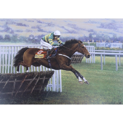 Claire Verity (20th. C), limited edition artist's proof colour print ...