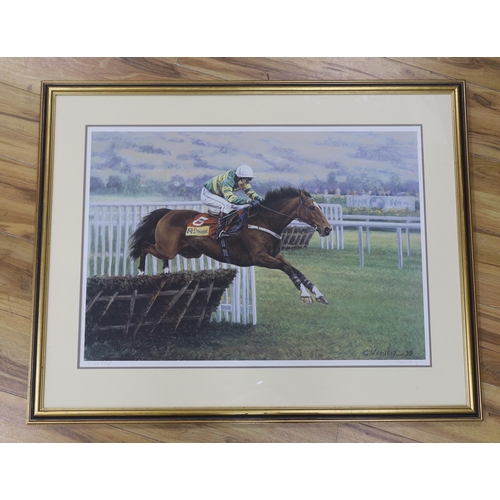 Claire Verity (20th. C), limited edition artist's proof colour print ...