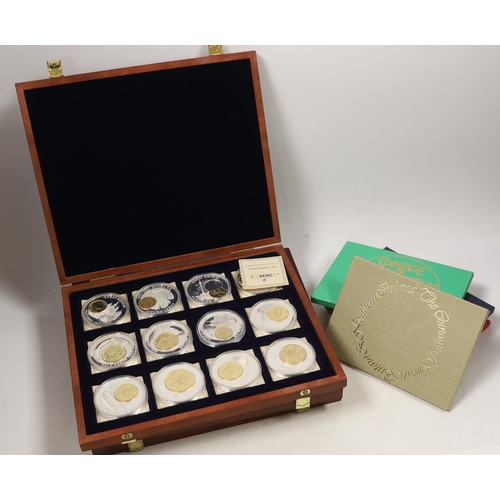 Six Royal Mint British coin proof sets, 1970s, 3 cases of 'British ...