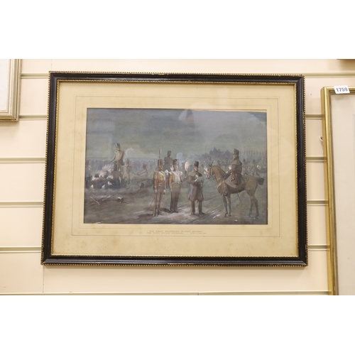 Richard Simkin (1840-1926), watercolour, The First Regiment of Foot ...