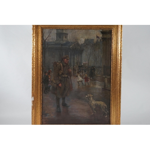 Kate Elizabeth Olver (British, 1881-1960) 'Return from the front, 1916 ...