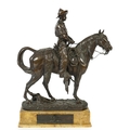 Walter Winans (St. Petersburg, 1852-Parsloe Park, Essex, 1920), a cast ...