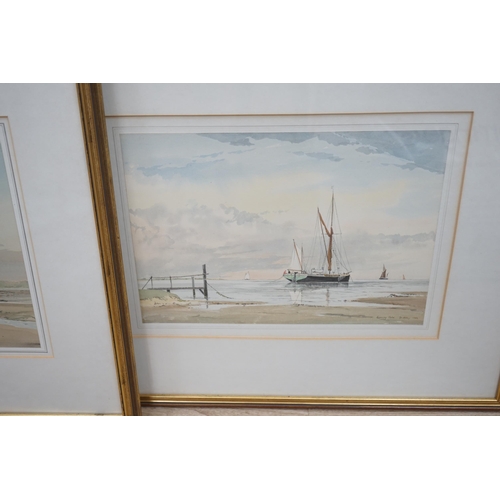 David Addey (b.1933), set of three watercolours, comprising 'Morning ...