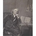 Sharp after Joshua Reynolds, engraving, Portrait of John Hunter ...
