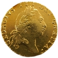 British gold coins, George III, gold half guinea 1798, about fine