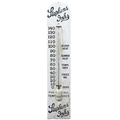 A large Stephen's Inks enamel advertising thermometer temperature ...