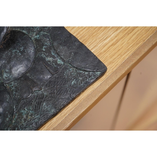 Clifford Benjamin Cundy (1926-1992), a mid 20th century green patinated ...