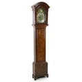Luke Wise, a George II walnut cased eight day longcase clock, the 30 ...