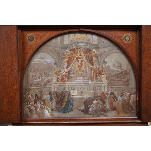Riccardo Meacci Italian (1856-1938) 'Ecce Panis Angelorum', signed ...