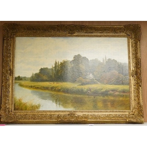 Albert Gyngell (1866-1949), 'Ketch Inn, near Worcester', signed and ...