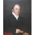 Mid 19th century, English School, Portrait of John Dampier, unsigned ...