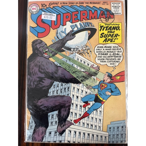 Superman, DC comics, Vol. 1, 74 issues between #138 247,comprising#138 ...