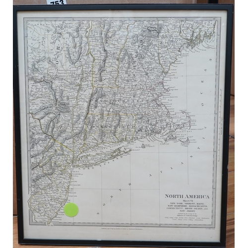 A collection of American interest maps to include: John Sennex, A map ...