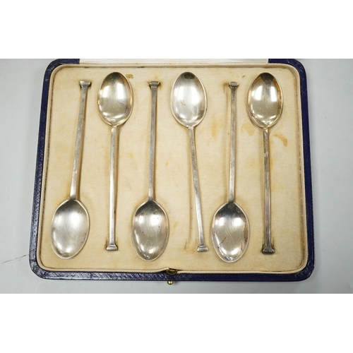 An George VI Scottish silver sugar castor by Brook & Son, a matching ...