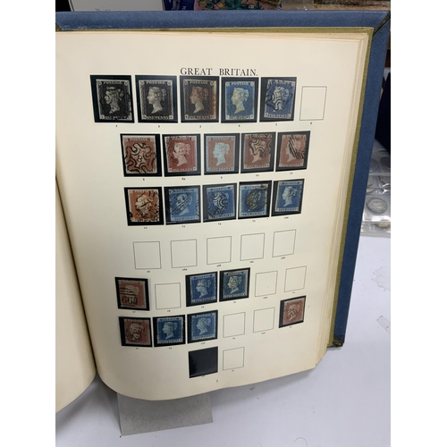 Three Windsor loose leaf stamp albums for the stamps of Great Britain ...