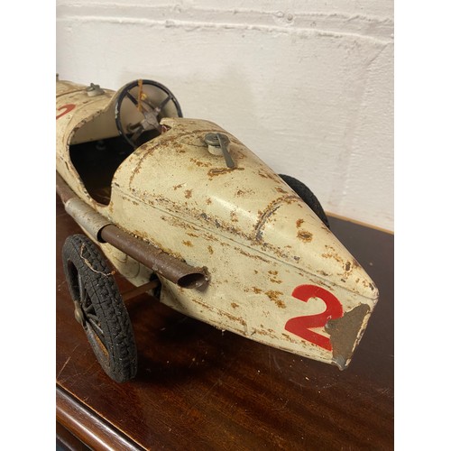 'Alfa Romeo P2': a 1920's clockwork model racing car, by C I J, finely ...