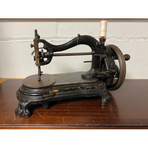 A 19th century Bradbury & Co sewing machine