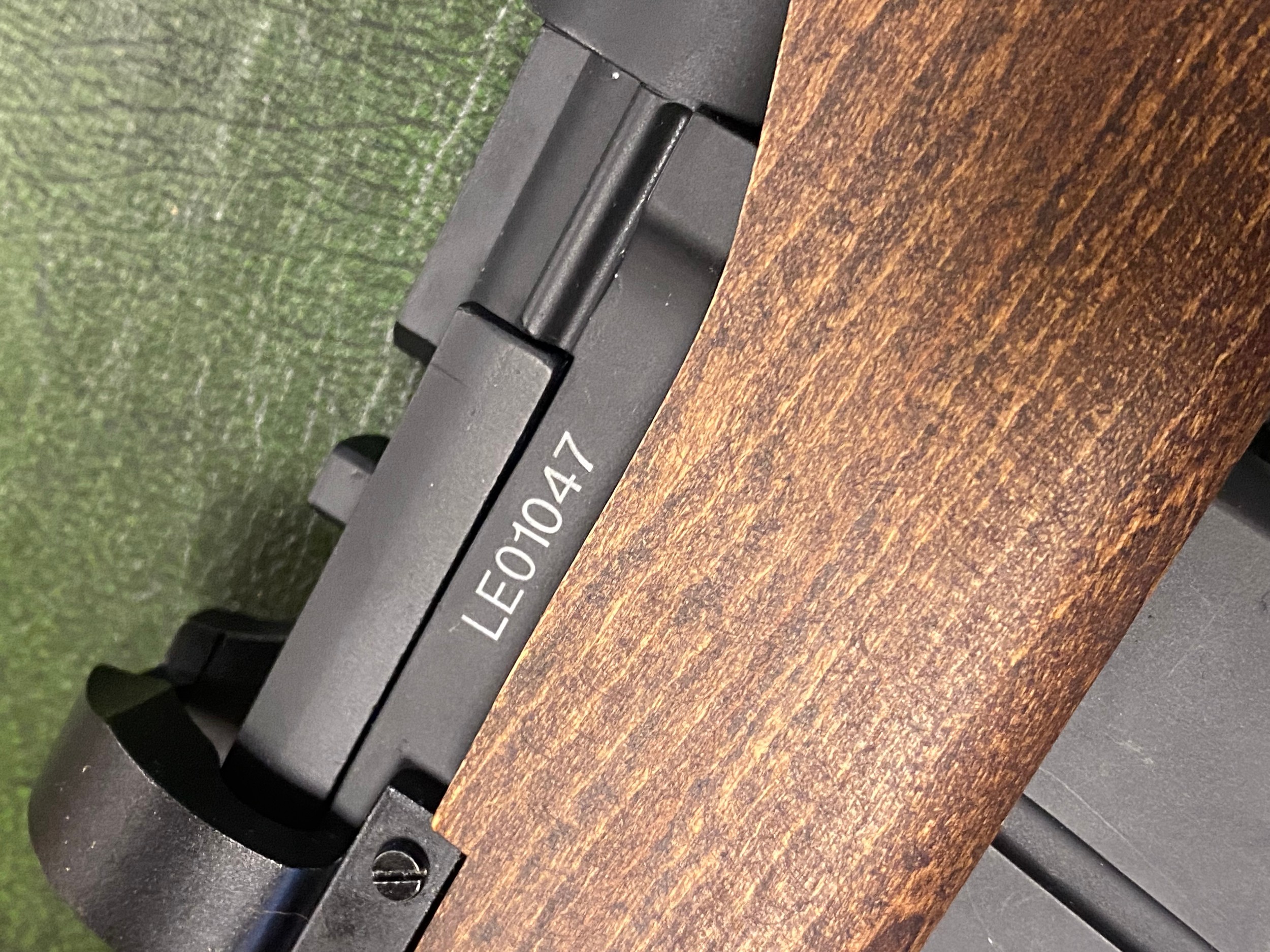 A reproduction Lee Enfield SMLE .177 co2 air rifle, boxed