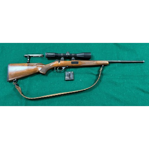 A .223 Brno bolt action hunting rifle, together with magazine (no ...