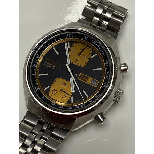 A Seiko John Player Special 6138-8030 automatic chronograph watch, c.1977