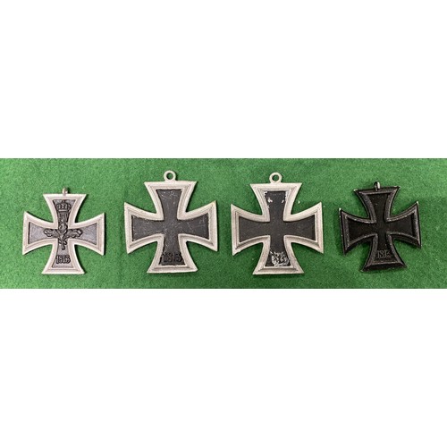 A group of German military badges and orders