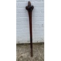 A tribal club, possibly Polynesian