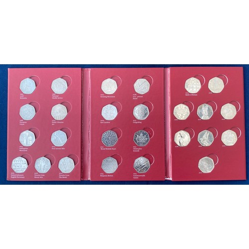 Coins: A Royal Mint Great British Coin Hunt UK 50p coin collection ...