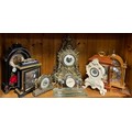 A small collection of clocks