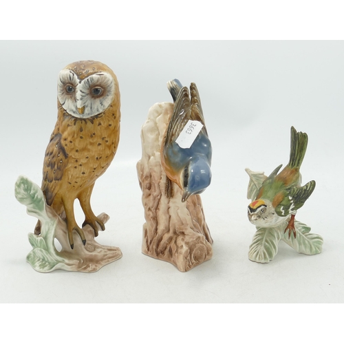 Three Goebel Figures of Birds: tallest 16cm(3)