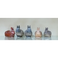 Northlight Group of Resin Rabbit Figures, These items were removed from ...