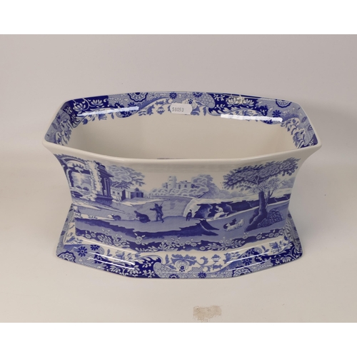 Spode Italian Pattern Centrepiece planter, length 26cm