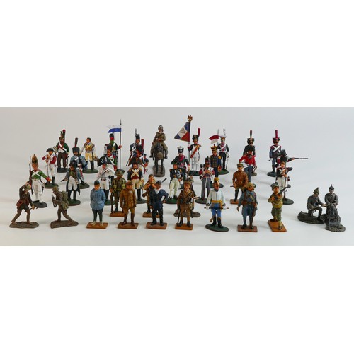 A large collection of Del Prado Napoleonic, WWI & WWII theme model toy ...