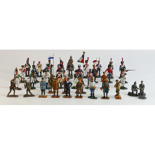 A large collection of Del Prado Napoleonic, WWI & WWII theme model toy ...