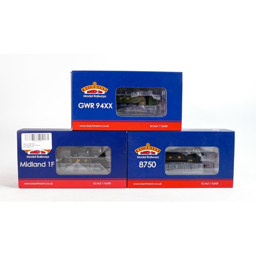 Model trains - Bachmann 31-433 Midland Class 1F 1739 LMS Black Open Cab ...