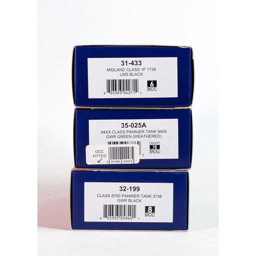 Model trains - Bachmann 31-433 Midland Class 1F 1739 LMS Black Open Cab ...