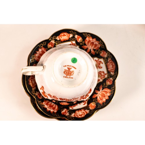 Wileman & Co. part tea set in the Milton shape 6873 to include 7 cups ...