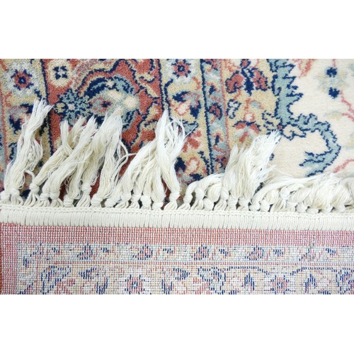 Hand Made Carpets Limited Super Keshan tasselled Carpet / Rug 200 x 140cm