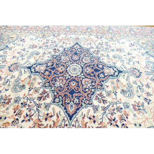 Hand Made Carpets Limited Super Keshan tasselled Carpet / Rug 200 x 140cm
