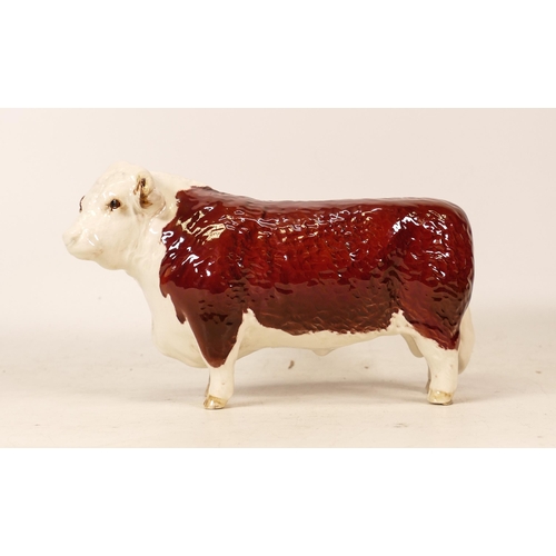 Beswick Hereford Bull 1363