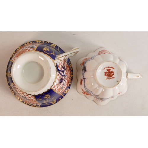 Wileman & Co. 21 piece Empire shape tea set. Consisting of six cups ...