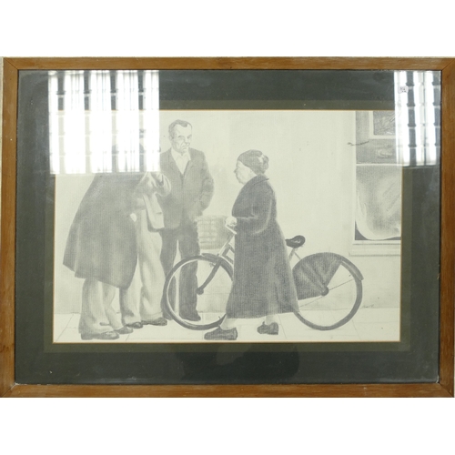 Two Northern Art prints - Harold Riley, Glossop Road, signed Riley'78 ...