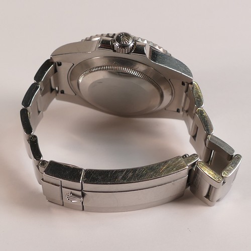 ROLEX Oyster Perpetual date SUBMARINER gents stainless steel wristwatch ...