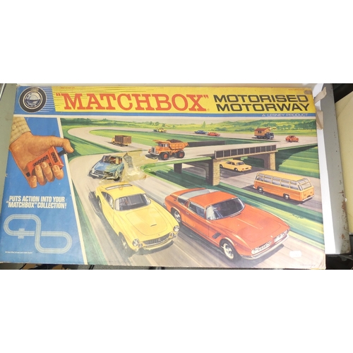 Matchbox Motorway M-2, vintage Lesney motorised playset. Not checked ...