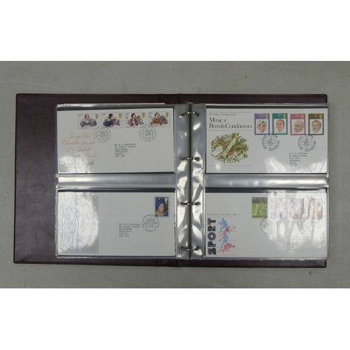 A collection of Royal Mail first day covers, dating from the 1970s ...